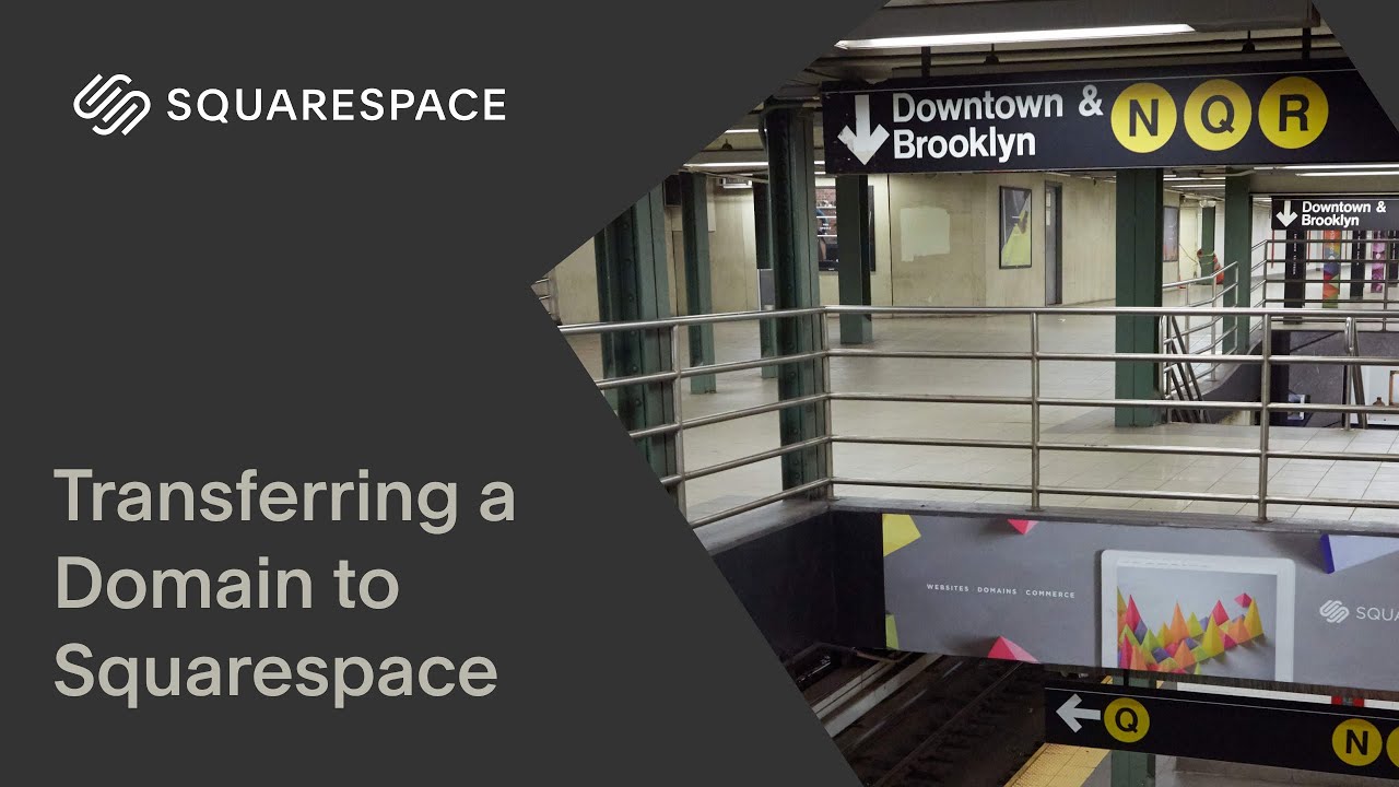 Transferring a Domain to Squarespace | Squarespace Tutorial - YouTube