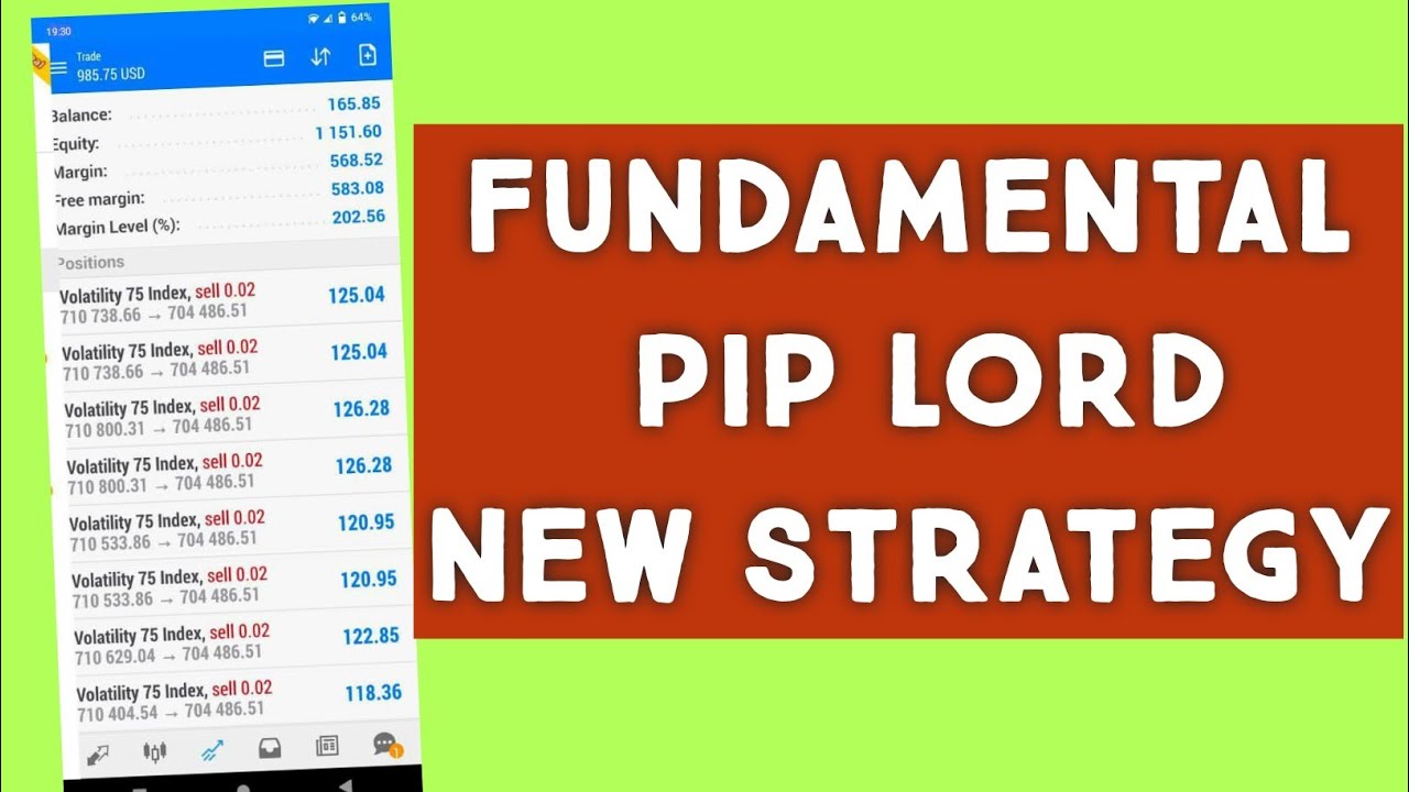 fundamental pip Lord new strategy to kill spikes in boom and crash ...