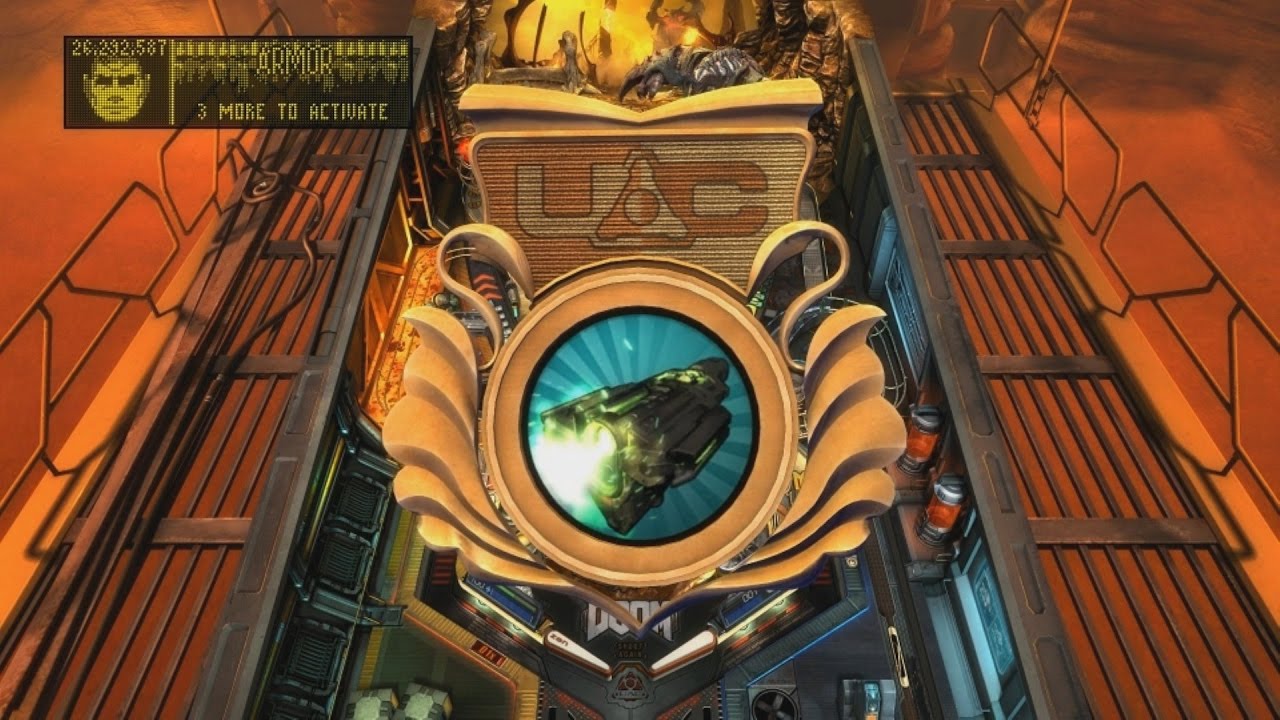 Pinball FX2 - Big Gun Steam achievement (DOOM) - YouTube