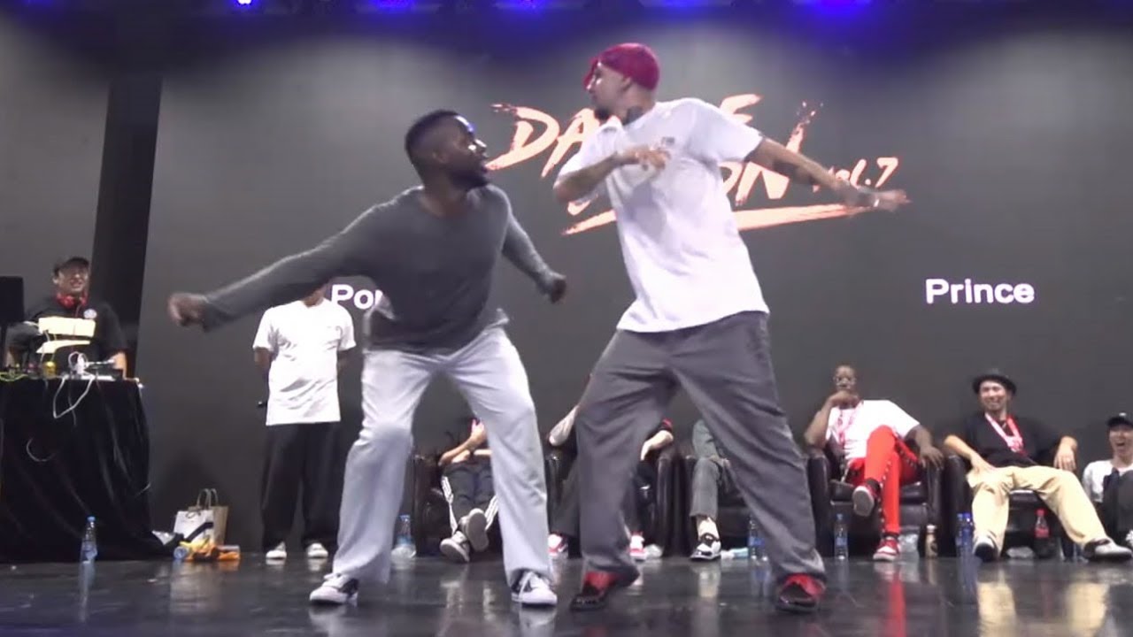Poppin C vs Prince - Dance Vision vol.7 Popping Battle best 8 - YouTube