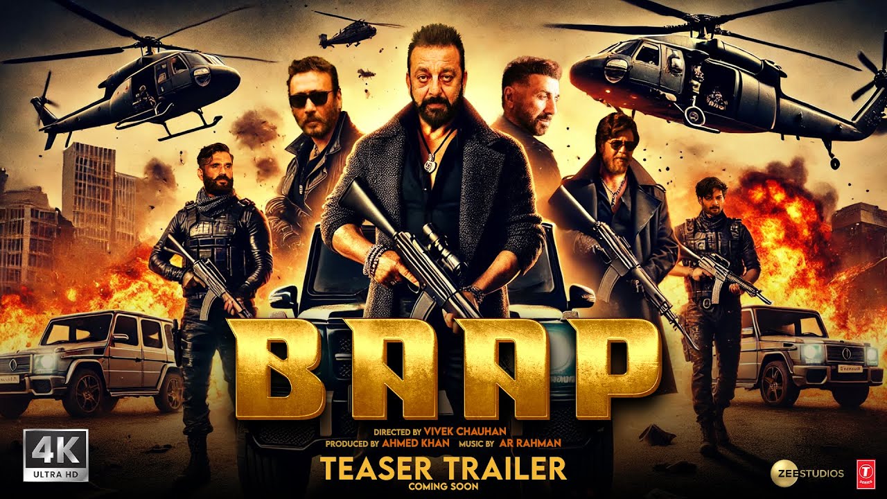 BAAP - Trailer (2024) | Sunny Deol, Sanjay Dutt, Mithun C, Jackie ...