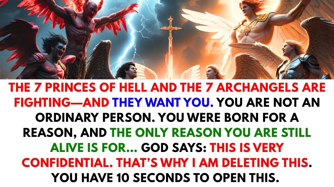 7 Princes of Hell vs 7 Archangels — They’re Fighting FOR YOU. 10s to ...