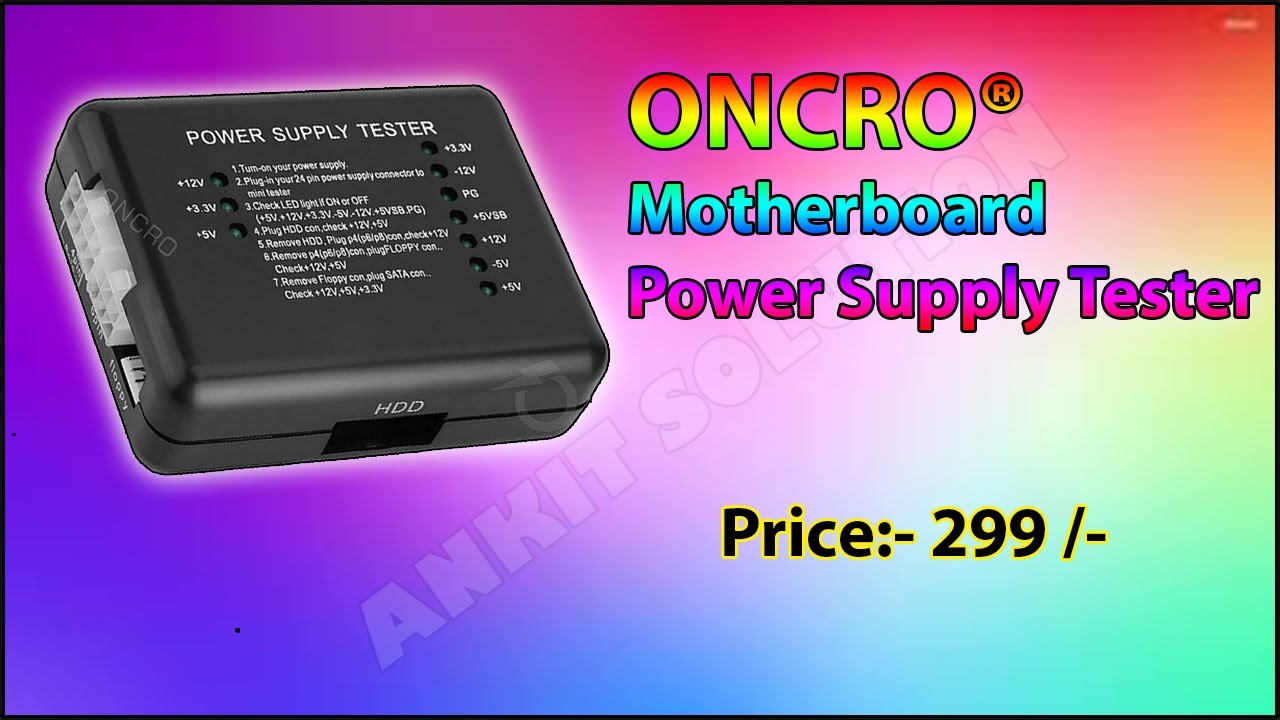 SMPS Tester & Testing Power Supply || Unboxing & Full Review || Hindi ...