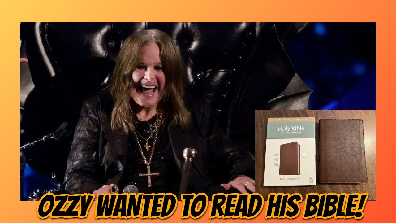 Ozzy Osbourne Used To Yell 'Where's My Bible' After Receiving One As A ...