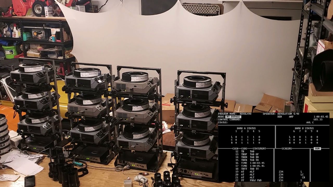 Chevy Revolution (programmers view) 12 projector multi-image slide show ...