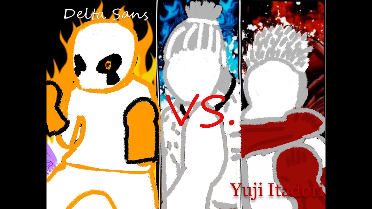 Scripted YOMI Hustle | Delta Sans VS. Yuji Itadori - YouTube