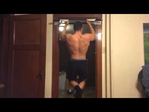 30 pull-ups at 230 lbs body weight - YouTube