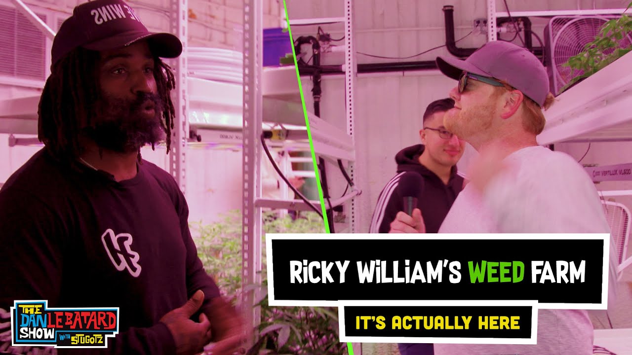 The Fabled Ricky Williams Weed Farm Video | The Dan Le Batard Show ...