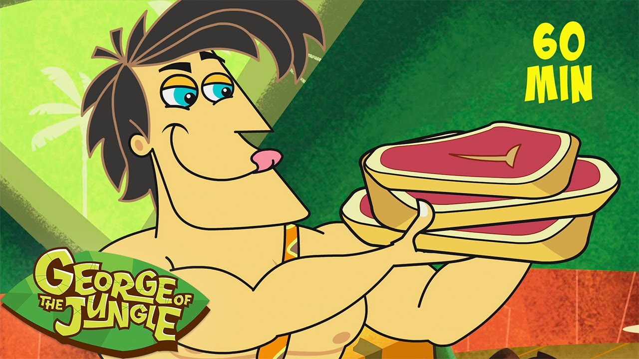 George LOVES Food! 🍕🍎 | George of the Jungle | 1 Hour of Full Episodes ...