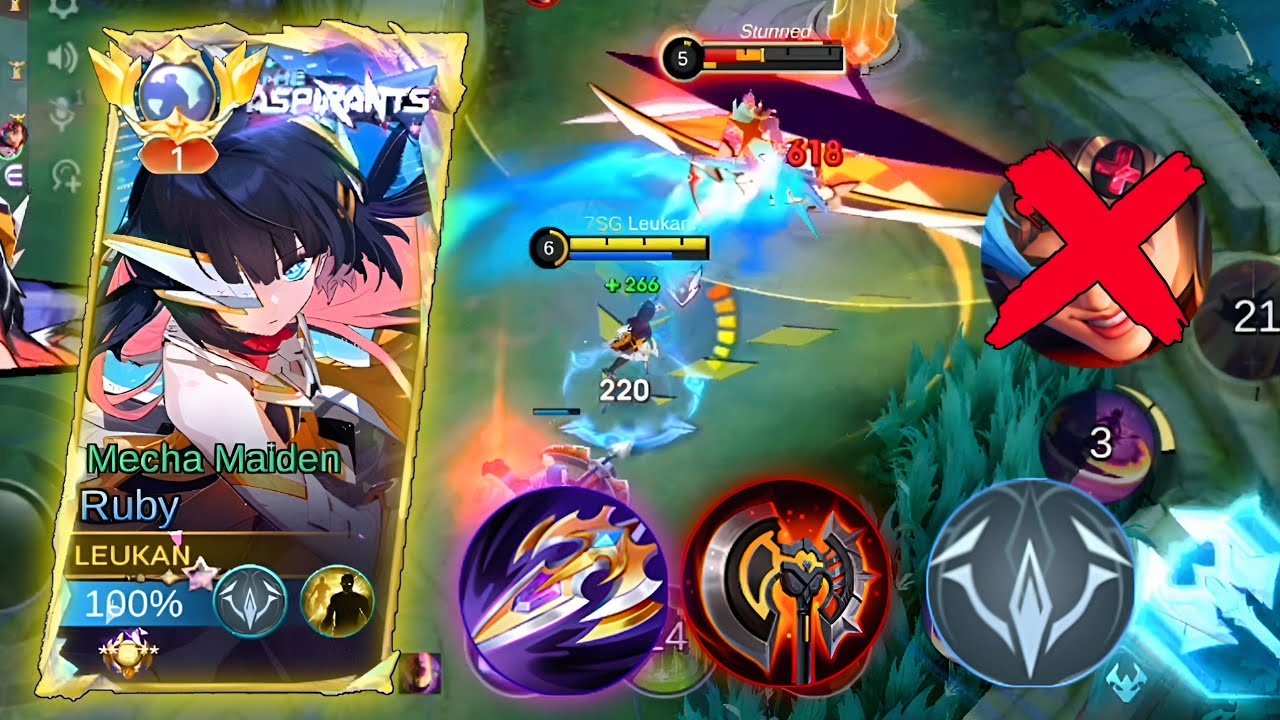 HOW TO COUNTER X.BORG!!🔥BEST RUBY BUILD AND ROTATION 2024 - YouTube