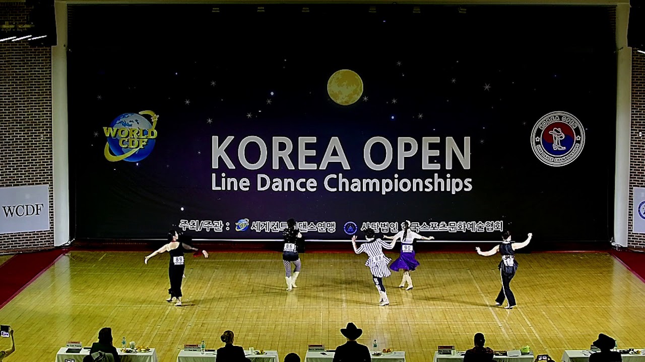 2018 Korea Open Line Dance Championships - Diamond Intermediate F Dance ...