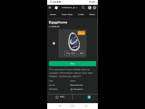 (GOW TO GET THE Eggphone Roblox Free) Limited time only - YouTube