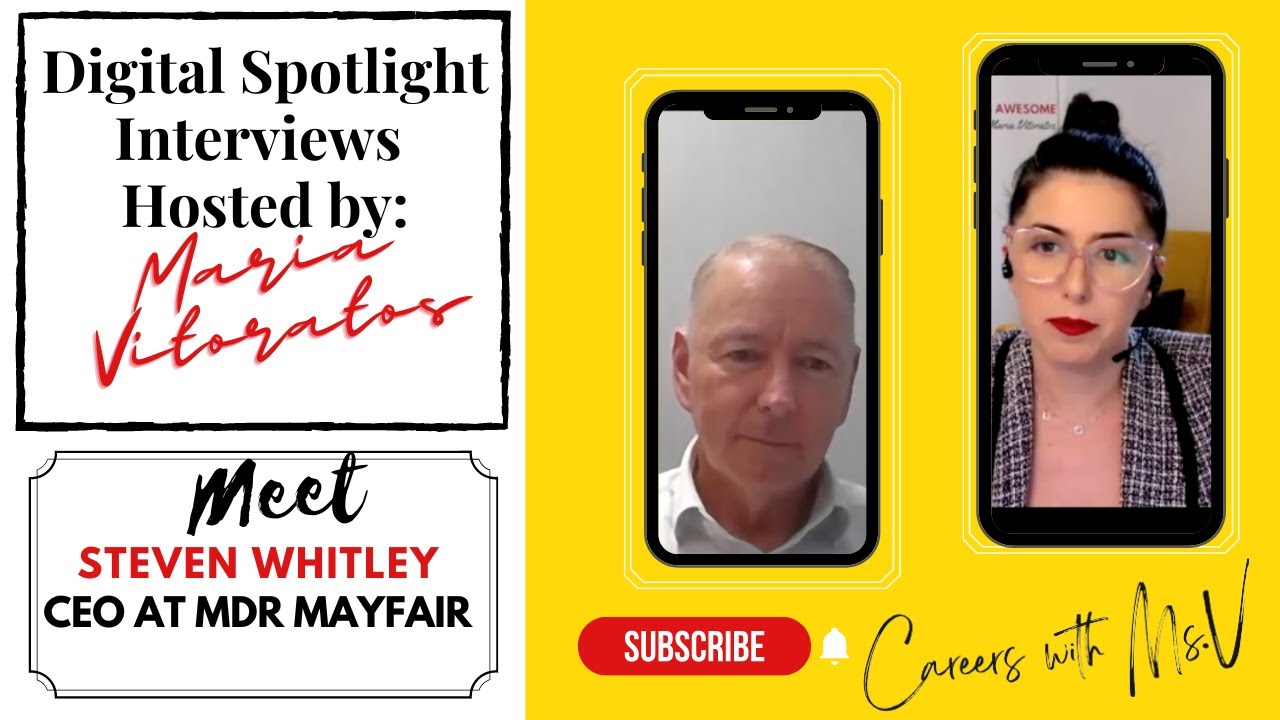 Maria Vitoratos interviews Steven Whitley - YouTube