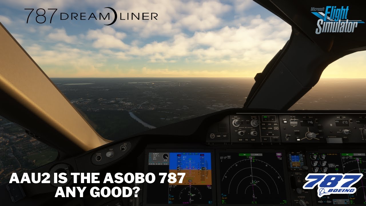Is the Asobo 787 Actually good? Stunning 787-10 Landing into Heathrow ...