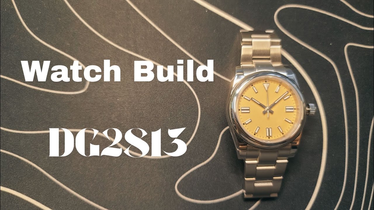First Time Building a Watch with the DG2813 Movement (with pov) - YouTube