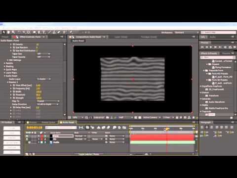RAZOR Audio Reaction Soundwaves Using Trapcode Form CreativeDojovia torchbrowser com - YouTube