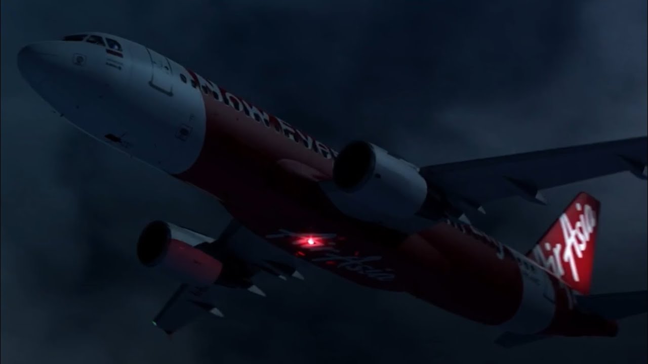 Indonesia AirAsia Flight 8501 - Crash Animation - YouTube