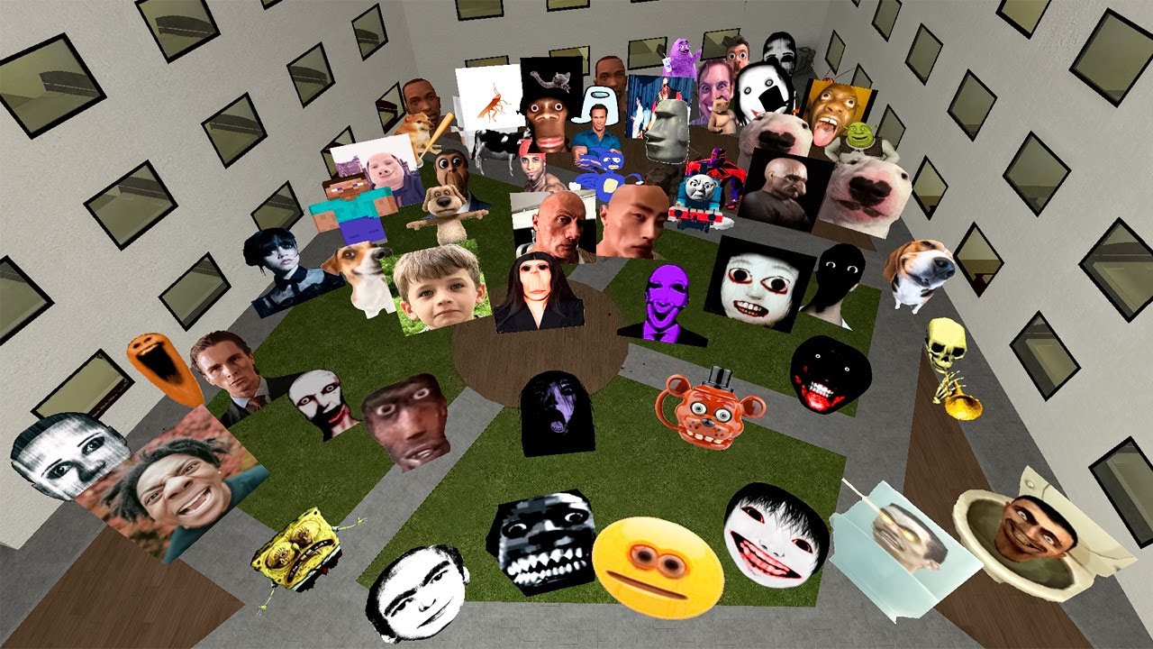 Escape from the all nextbots Gmod - YouTube