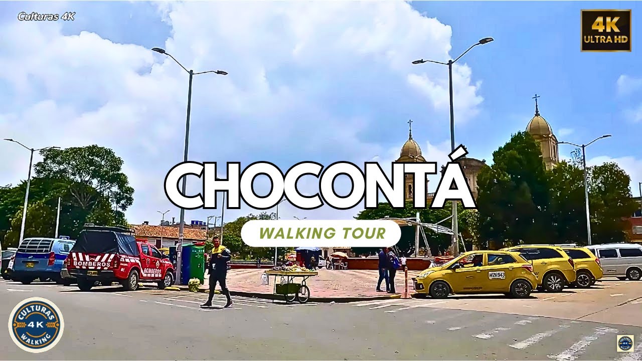 POV Walking Tour [ CHOCONTA CUNDINAMARCA/COLOMBIA ] Culturas 4K - YouTube