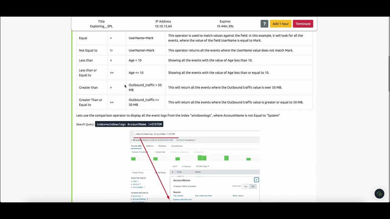 TryHackMe | SOC Level 2 | Splunk: Exploring SPL / NEW / - YouTube