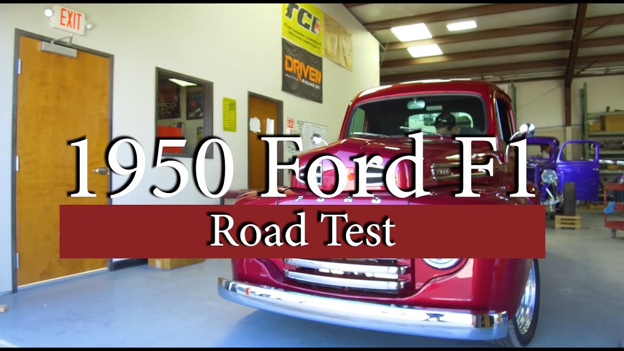 50 Ford F1 Very First Road Test - YouTube