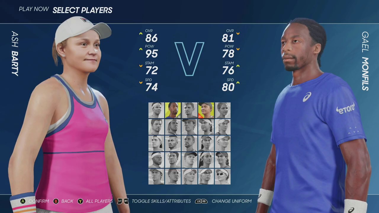Racket Plays: AO Tennis 2 - Xbox One X Stream Replay - YouTube