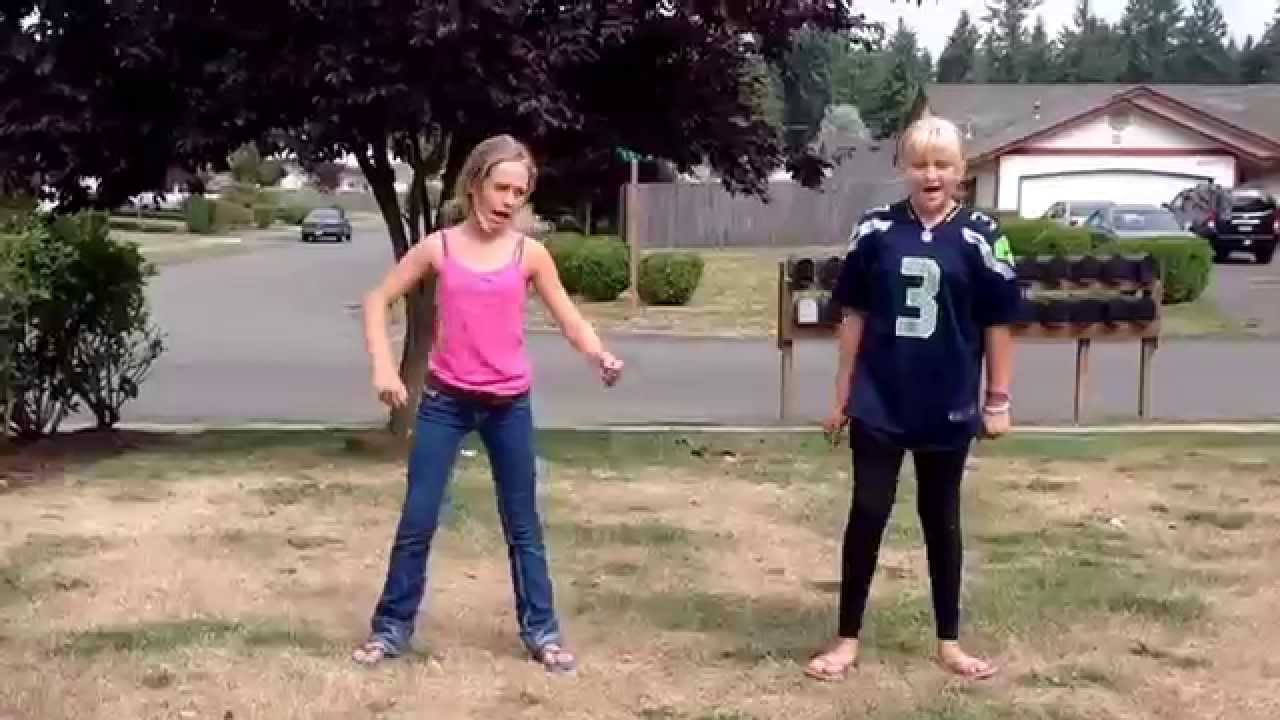 I am hayley Willett and this is Riley Rowe doing a song mashup hope u ...