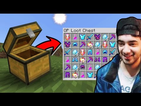 MINECRAFT BUT CHEST LOOTS ARE CRAZY - YouTube