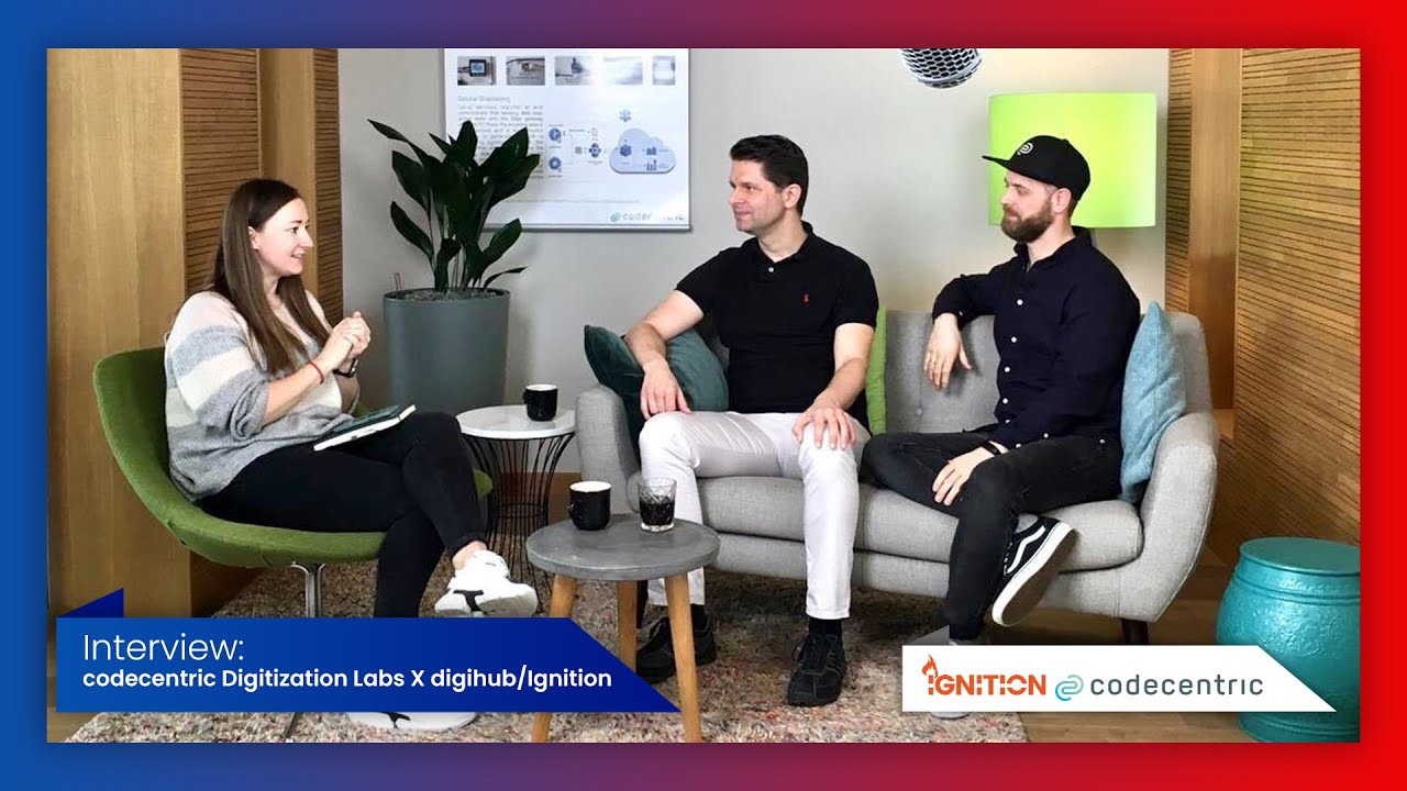Interview: codecentric Digitization Labs X digihub/Ignition - YouTube
