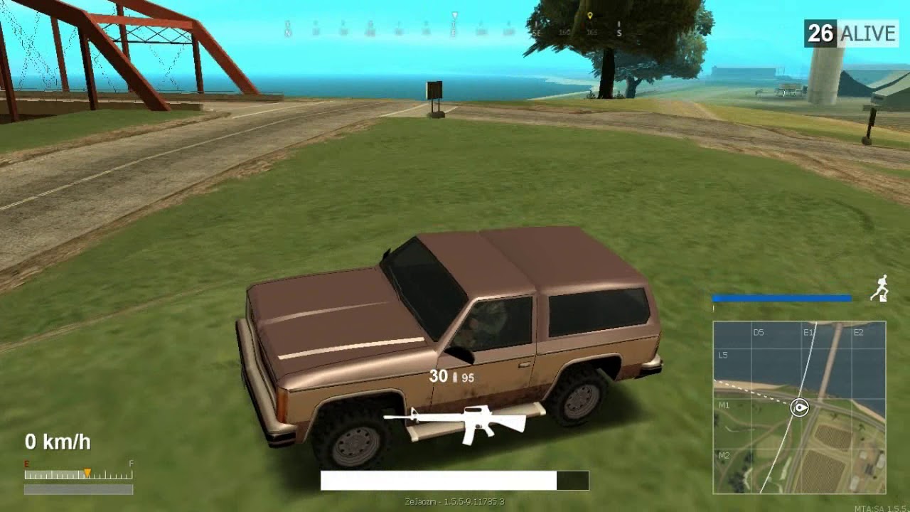 GTA SA MTA PUBG - WIN SOLO #1 PUBattlegrounds - YouTube