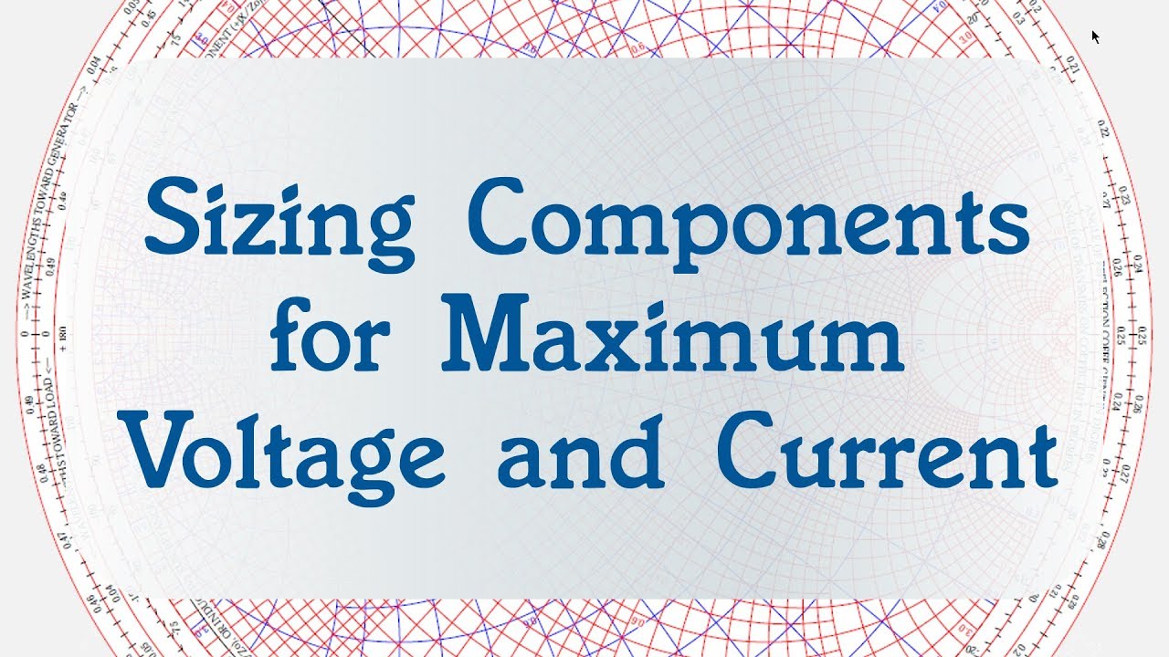 #51: Sizing Components for Maximum Voltage and Current - YouTube