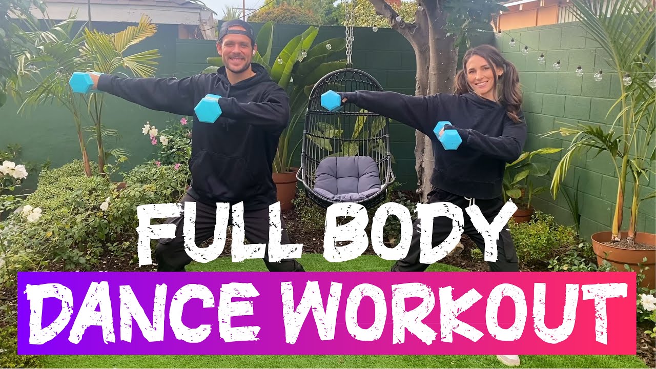 Full Body Dance Workout | Dancing with Dumbbells - YouTube
