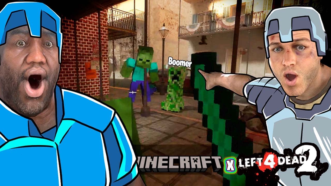 MINECRAFT X LEFT 4 DEAD 2🩸 - YouTube