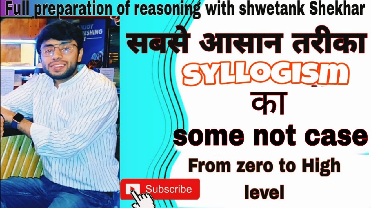 #syllogism for Some not case || Basic to High Level for Banking SSC ...