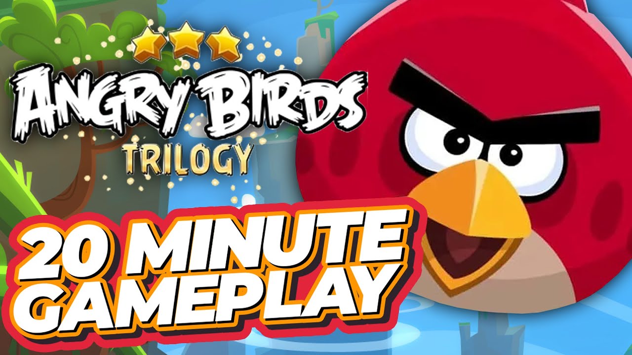 Angry Birds Trilogy Gameplay (Wii) - YouTube