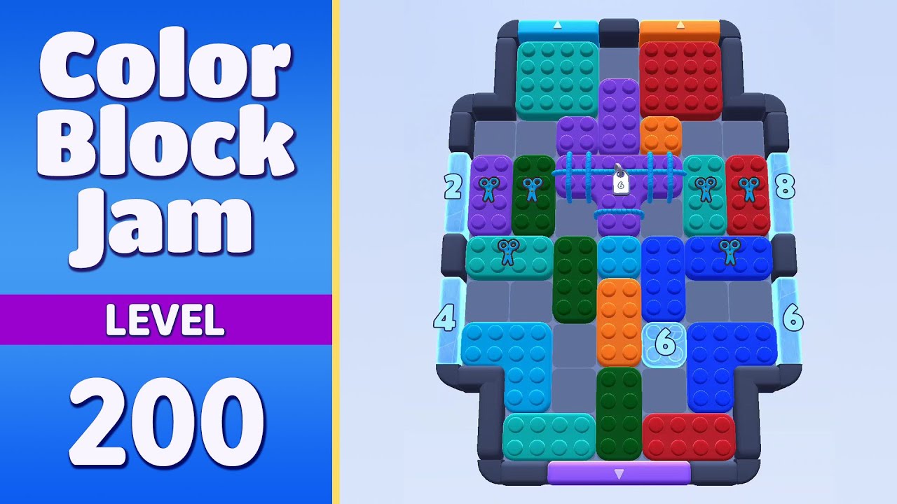Color Block Jam Level 200 - YouTube