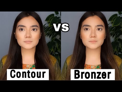 Contour Vs Bronzer || what is Contour & bronzer And how to Apply on ...