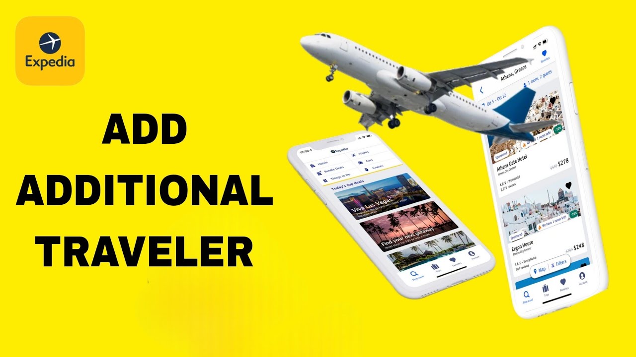 How To Add Additional Traveler On Expedia App - YouTube
