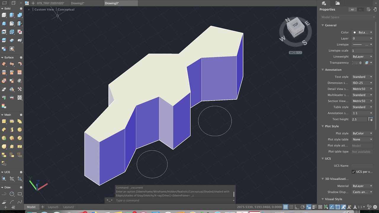 tutorial acad 07 - YouTube