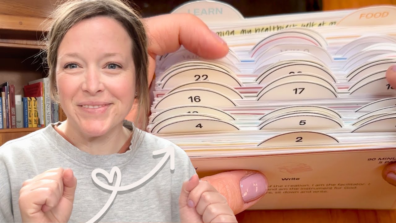 Every Card in my Index Card Planner - YouTube