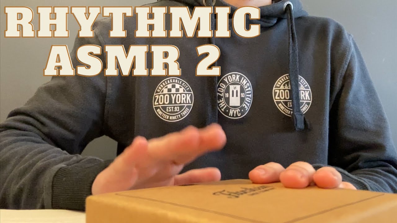 ASMR RHYTHMIC 11 minutes Setting and Breaking the Rhythmic patterns ...