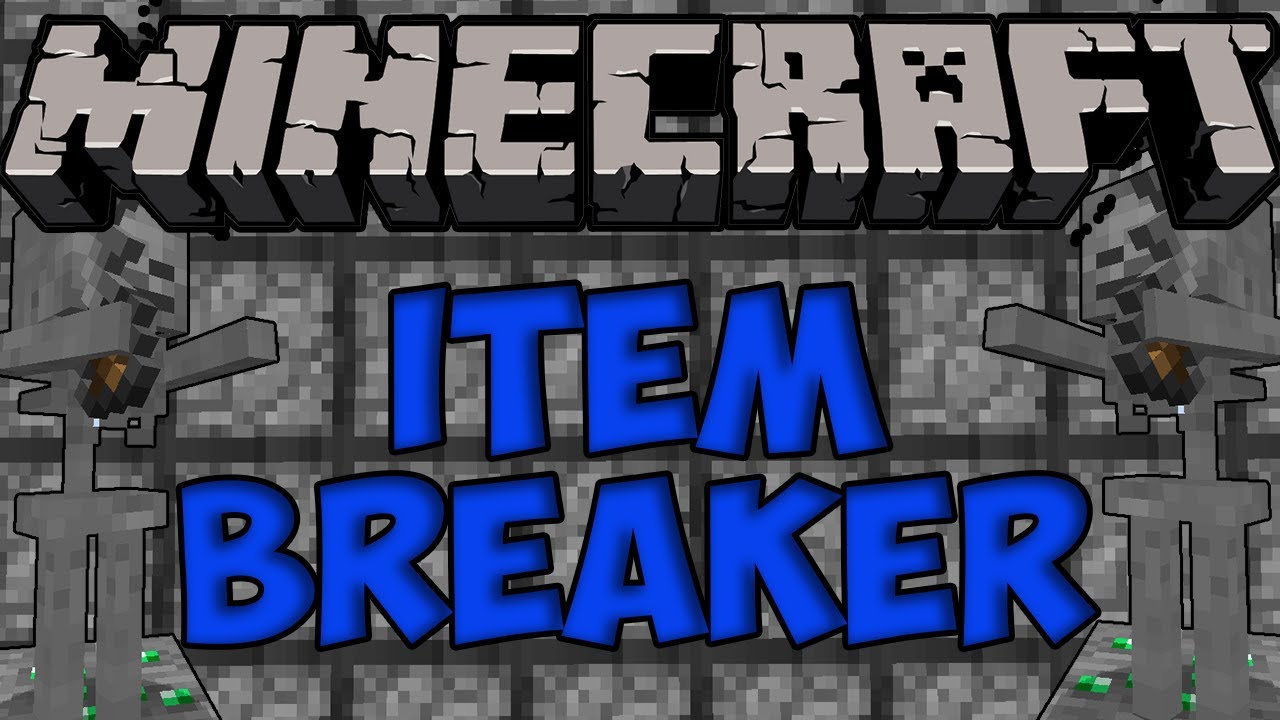 Minecraft Mods: ITEM BREAKER MOD! STEAL ITEMS FROM MOBS! [1.4.5] - YouTube