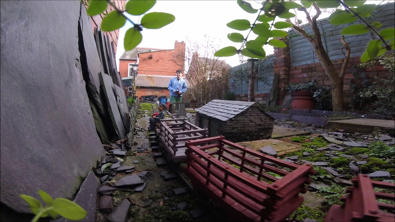 first outing for our new gravity train - YouTube