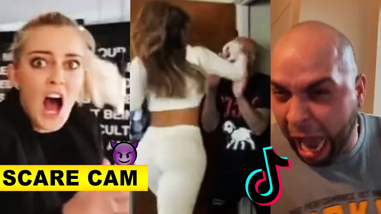 Funny Scare Cam Reactions #22 | Try Not To Laugh 😂 - YouTube