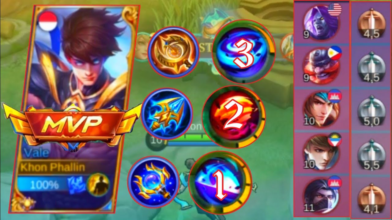 VALE BEST BUILD ITEM 2022 | VALE ONE HIT DELETE | VALE THAT FULL HP ...