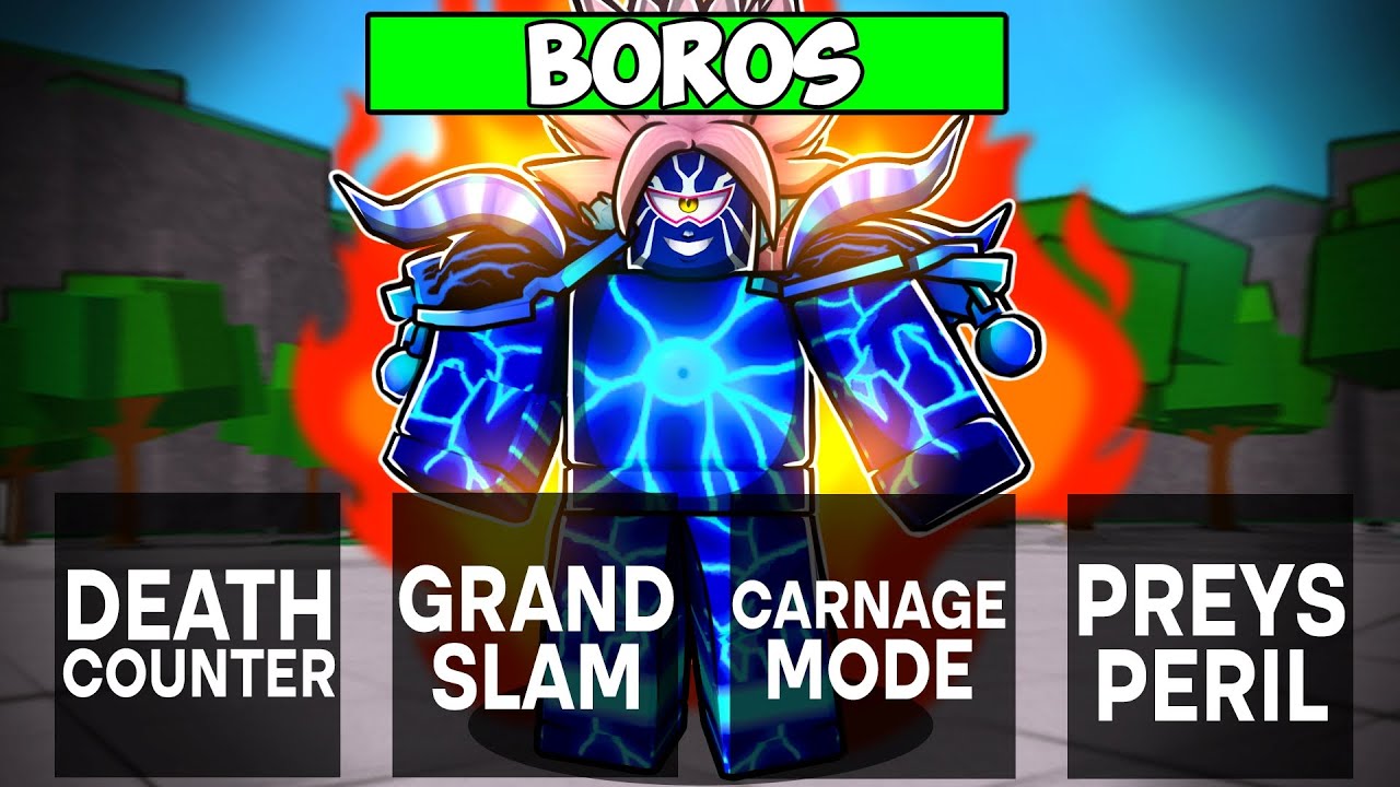 i Used a CUSTOM BOROS MOVESET in Roblox The Strongest Battlegrounds ...