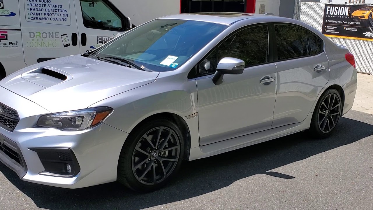 2019 Subaru WRX Xpel window tint - YouTube