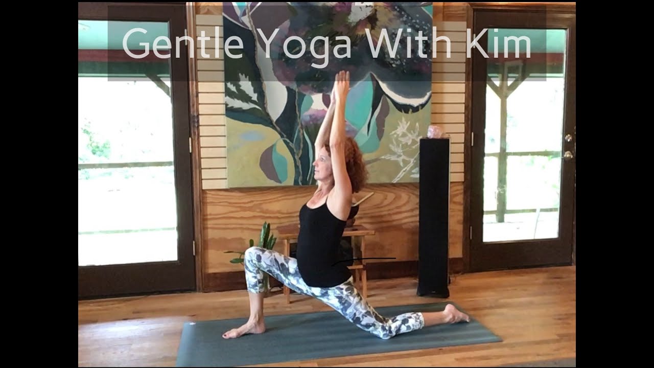 Free GENTLE Strengthening Yoga Class with Kim #11 - 48 Minutes - YouTube