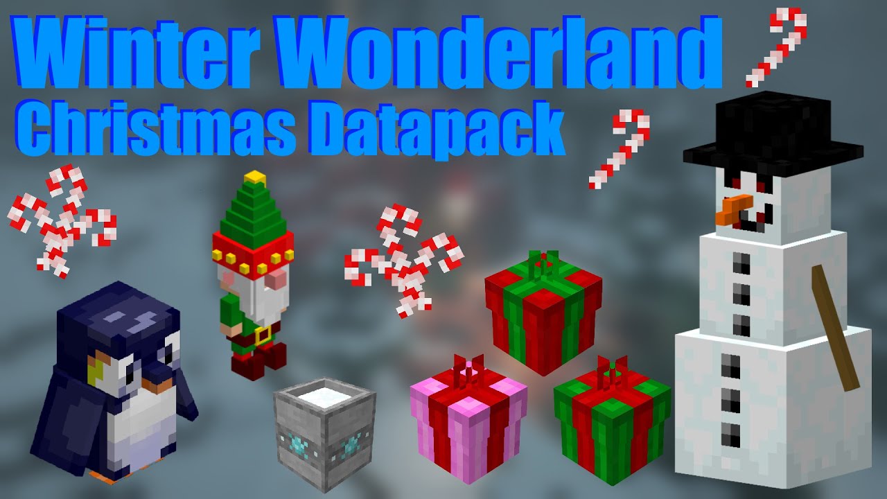 Minecraft: Winter Wonderland | Christmas Datapack - YouTube