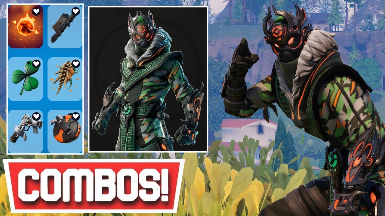 *NEW STYLE* BEST SNOWFOOT SKIN COMBOS [CAMO EXILE STYLE]! | Fortnite ...